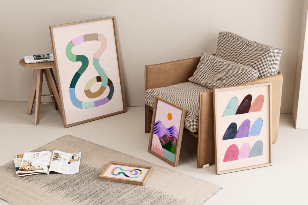 Loop #1 poster - Michelle Carlslund Illustration