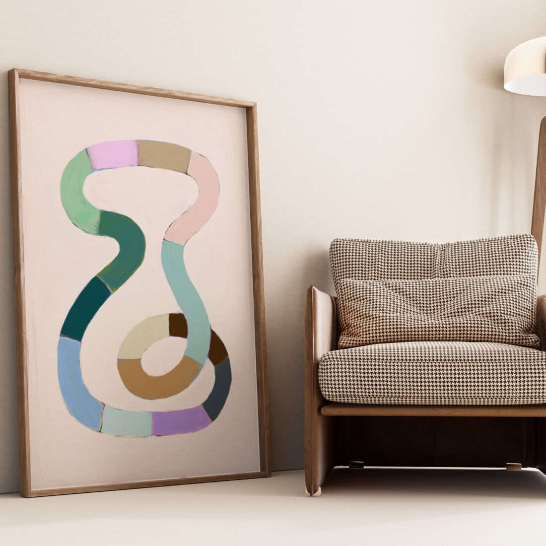 Loop #1 poster - Michelle Carlslund Illustration