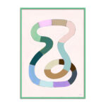 Loop #1 poster - Michelle Carlslund Illustration